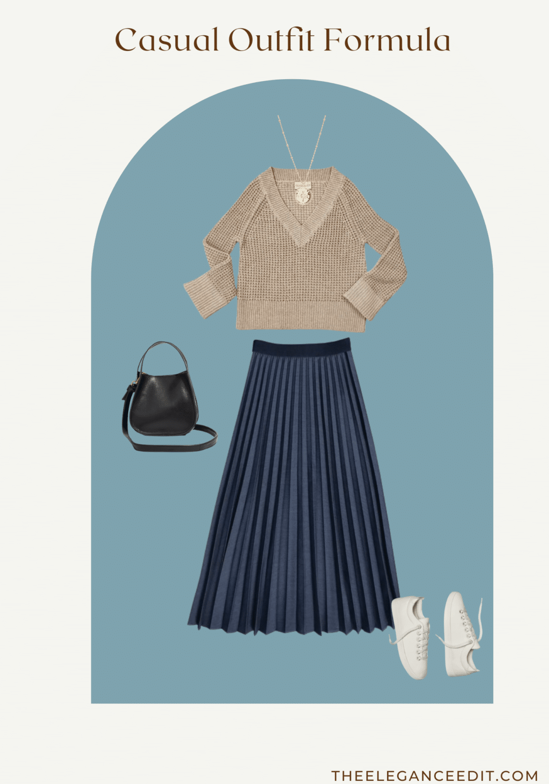 20 Outfit Formulas From 6 Classic Pieces | Casual, Dressy, & Work